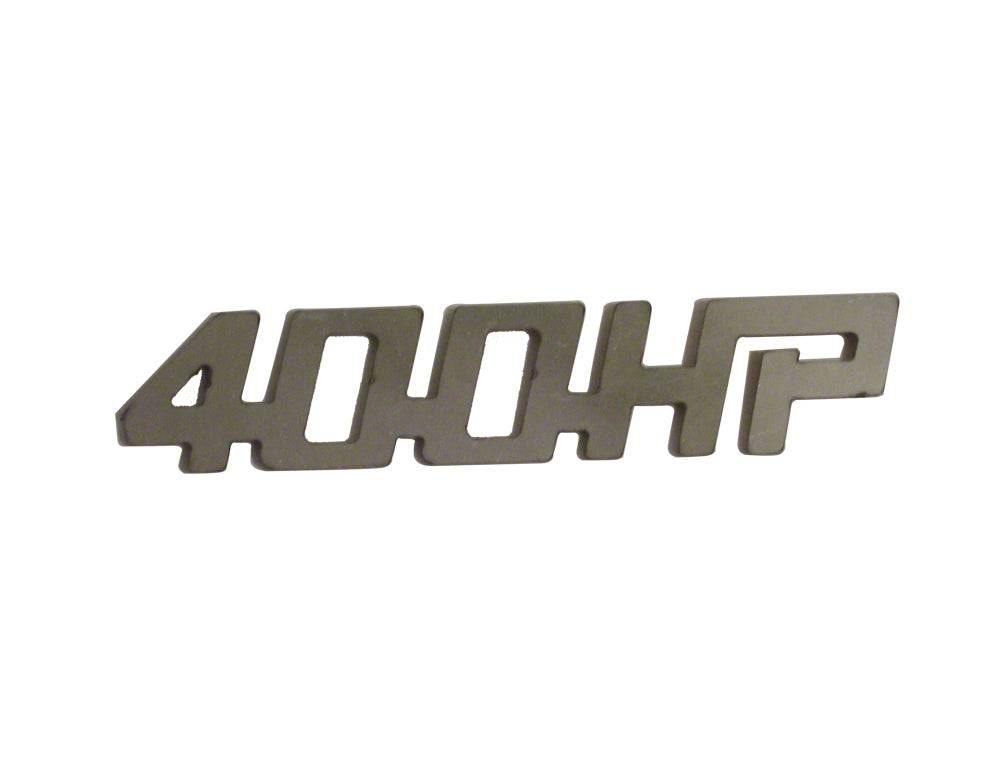 Jeep Gladiator Stainless Steel Emblem; 400 HP (Universal; Some ...