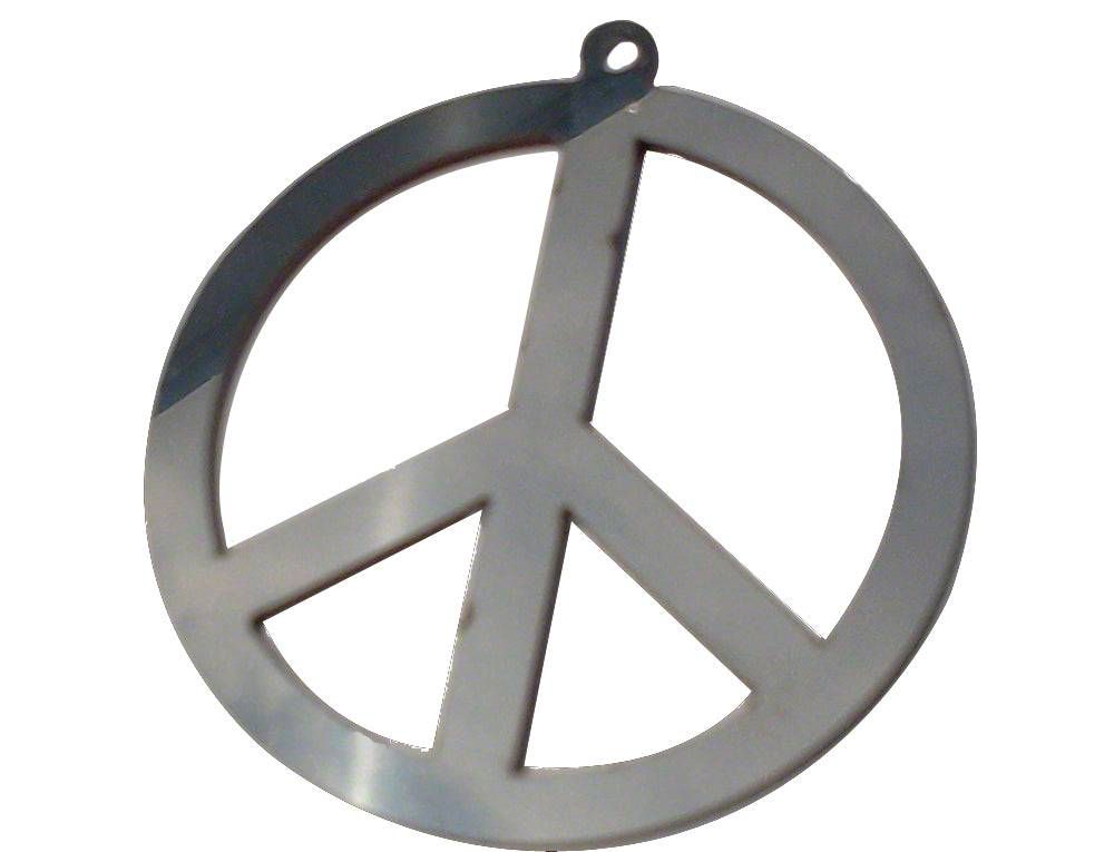 Jeep Gladiator Stainless Steel Emblem; Peace (Universal; Some ...