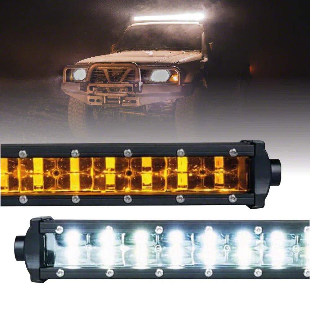 Jeep Gladiator Sunrise Series 50-Inch Double Row LED Light Bar with ...