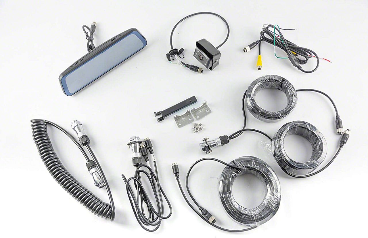 Jeep Gladiator Transparent Trailer Rear Vision System (Universal; Some ...