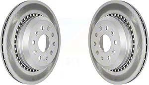 Jeep Gladiator Vented Rotors; Rear Pair (20-26 Jeep Gladiator JT ...