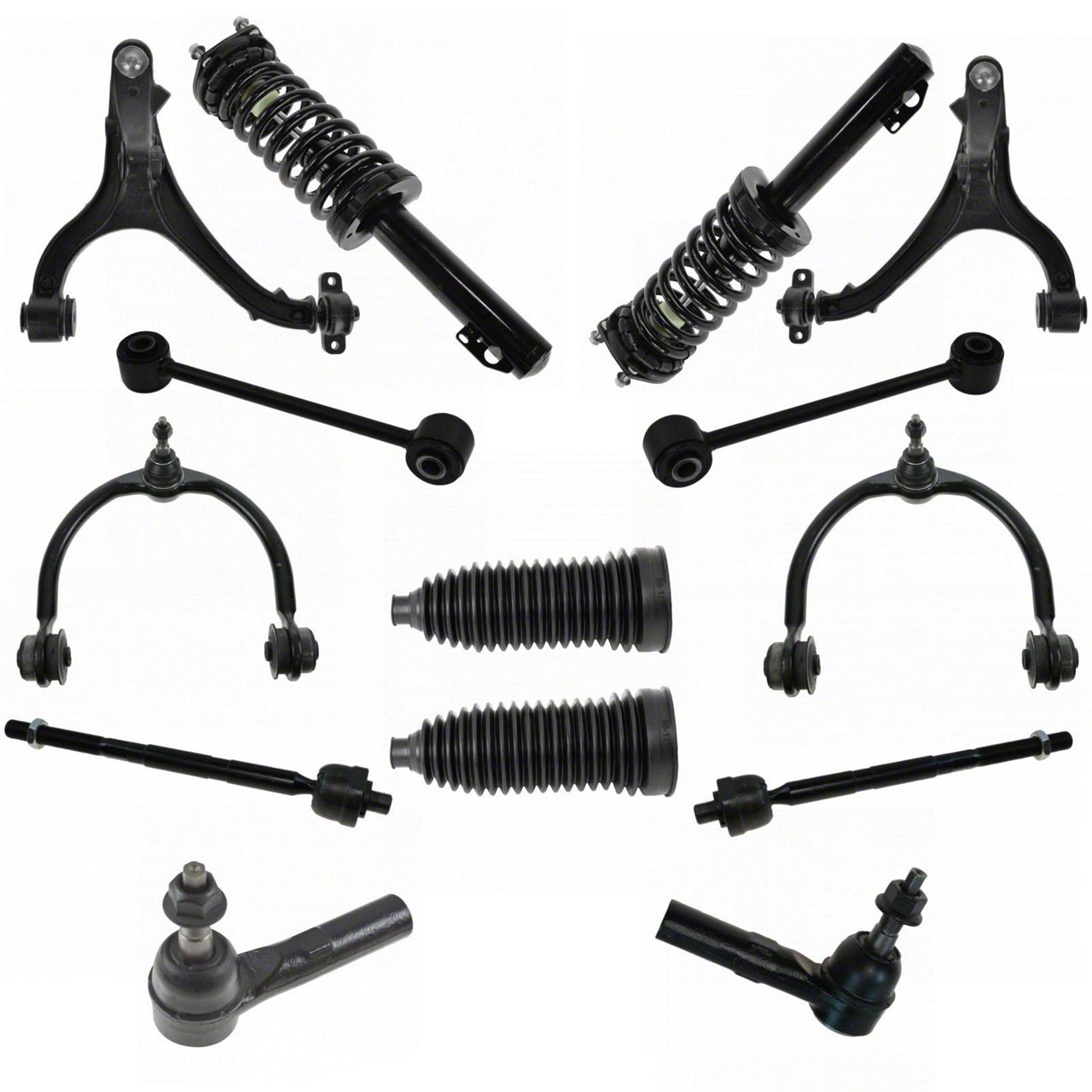 Jeep Grand Cherokee 14-Piece Steering and Suspension Kit (05-10 Jeep ...