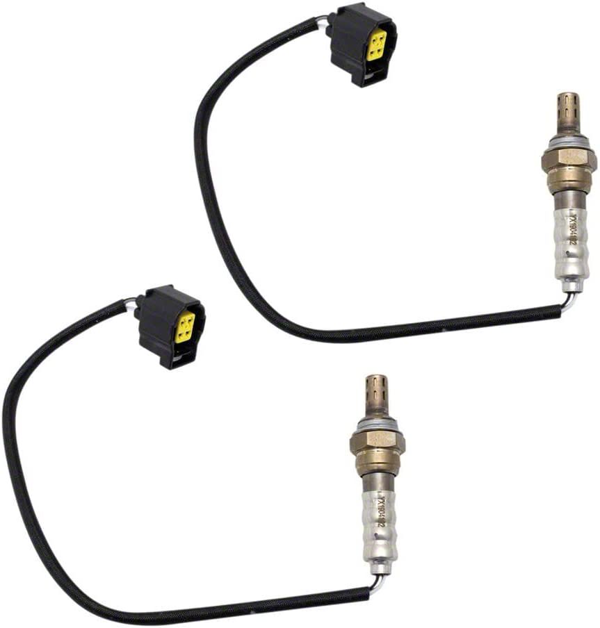 Jeep Grand Cherokee 2-Piece O2 Oxygen Sensor Set; Downstream (05-13 V8 ...