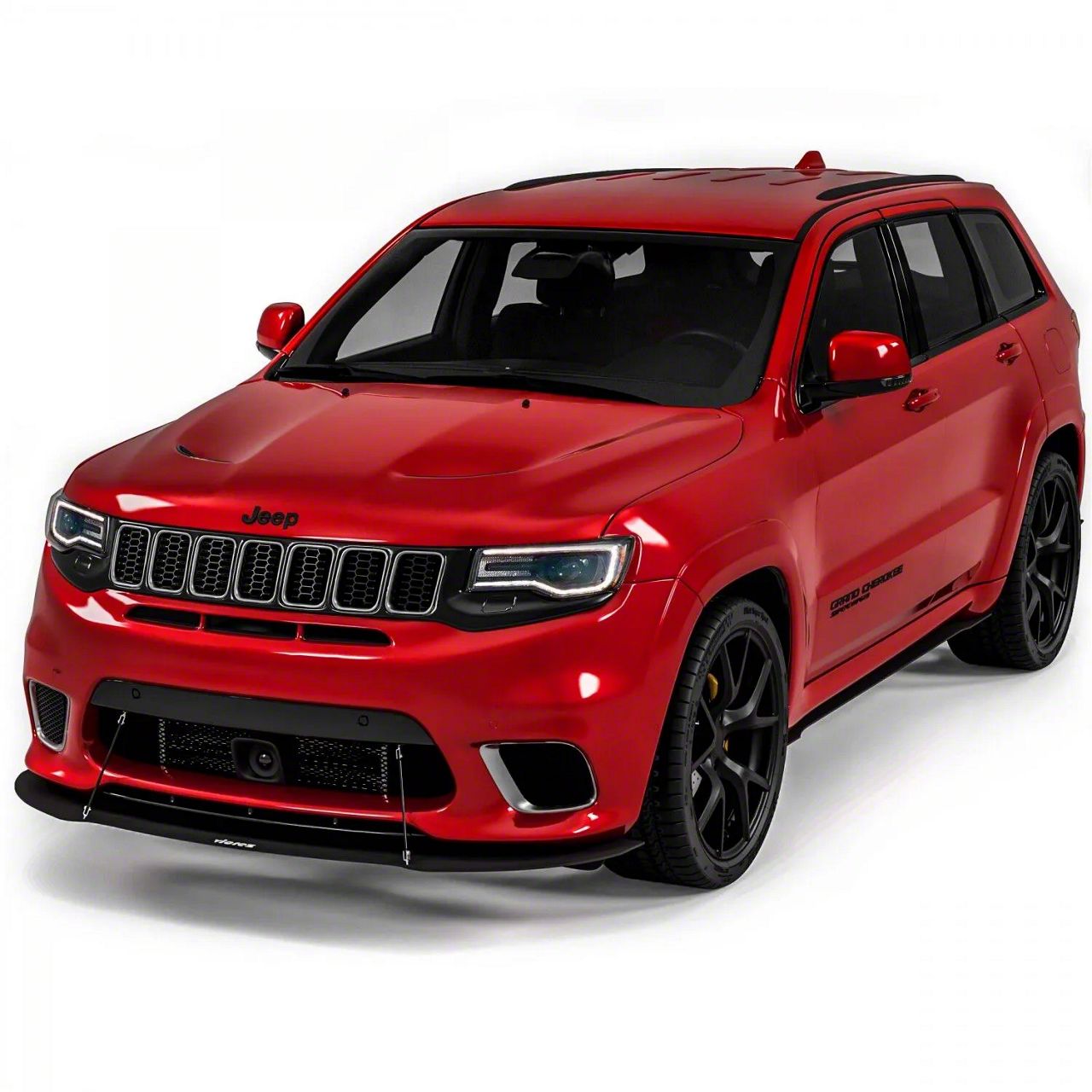 Jeep Grand Cherokee Aero Body Kit Package; Gloss Black Vinyl (17-21 ...