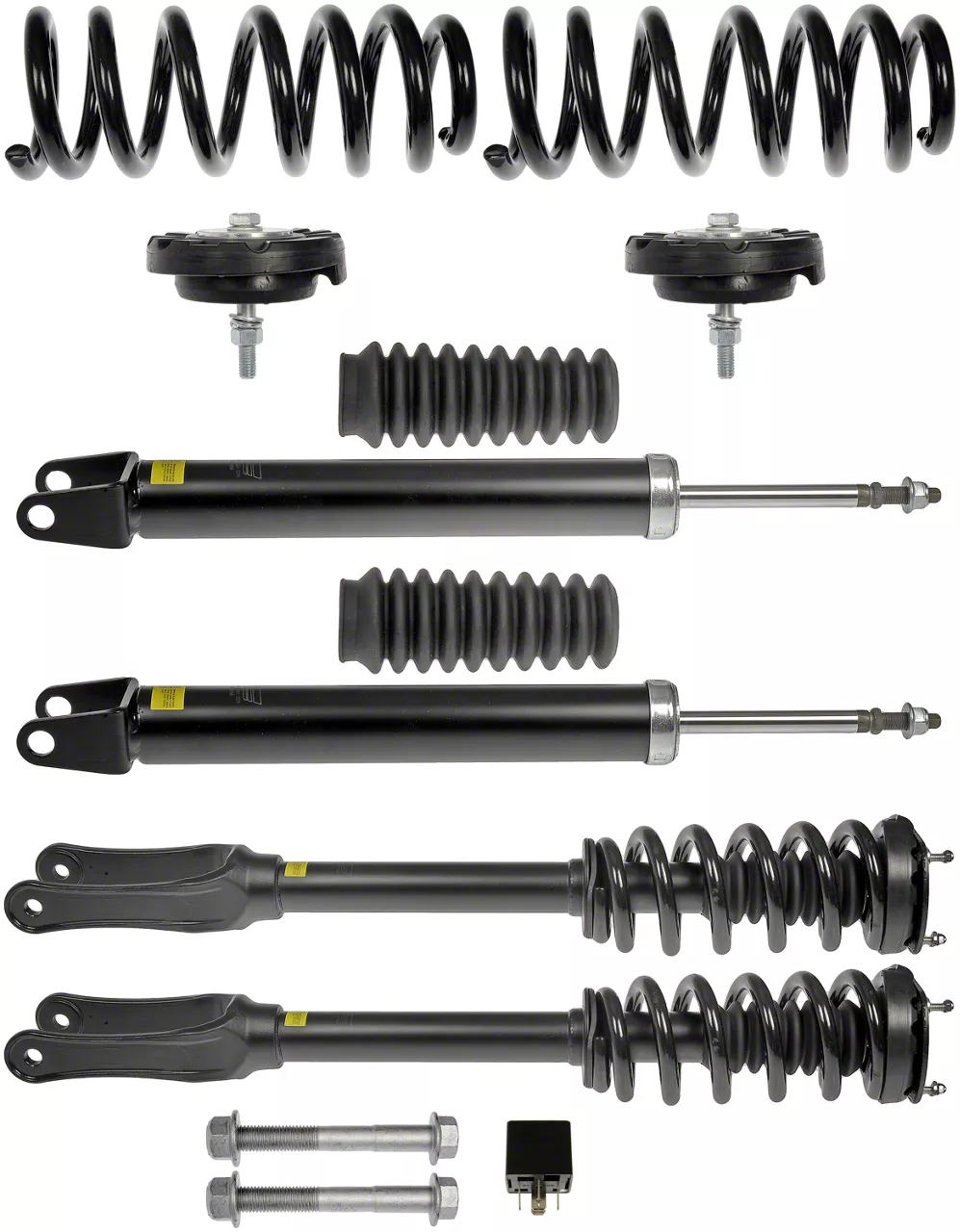 Jeep Grand Cherokee Air Spring to Coil Spring Strut Conversion Kit ...