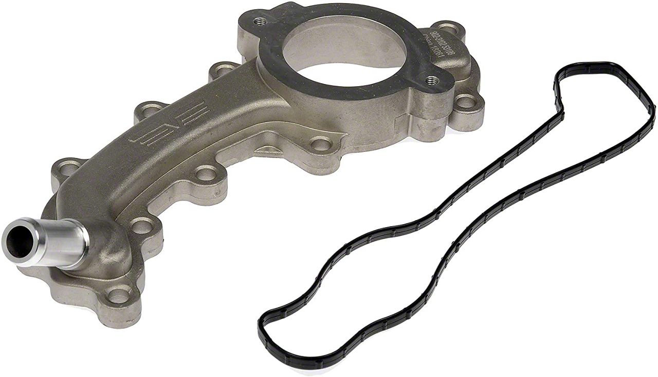 Jeep Grand Cherokee Engine Coolant Crossover Pipe; Improved Design (11 ...