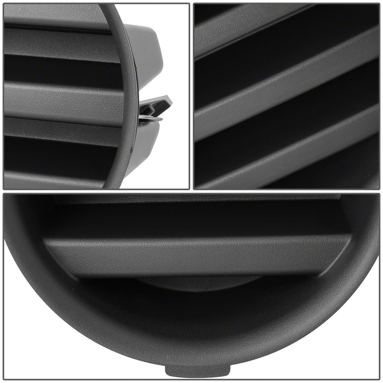 Jeep Grand Cherokee Fog Light Bezel Cover; Black (05-07 Jeep Grand ...