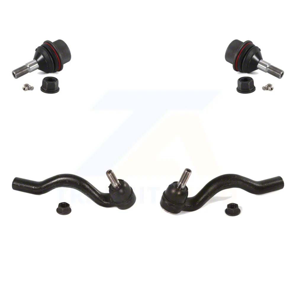 Jeep Grand Cherokee Front Lower Suspension Ball Joint and Outer Tie Rod End Kit (11-15 Jeep ...