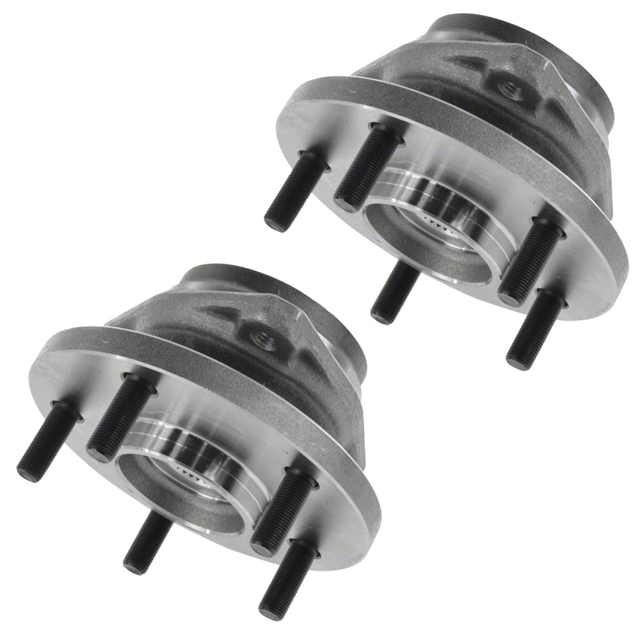 Jeep Grand Cherokee Front Wheel Hub Assemblies and Outer Tie Rods (99-04 Jeep Grand Cherokee WJ ...