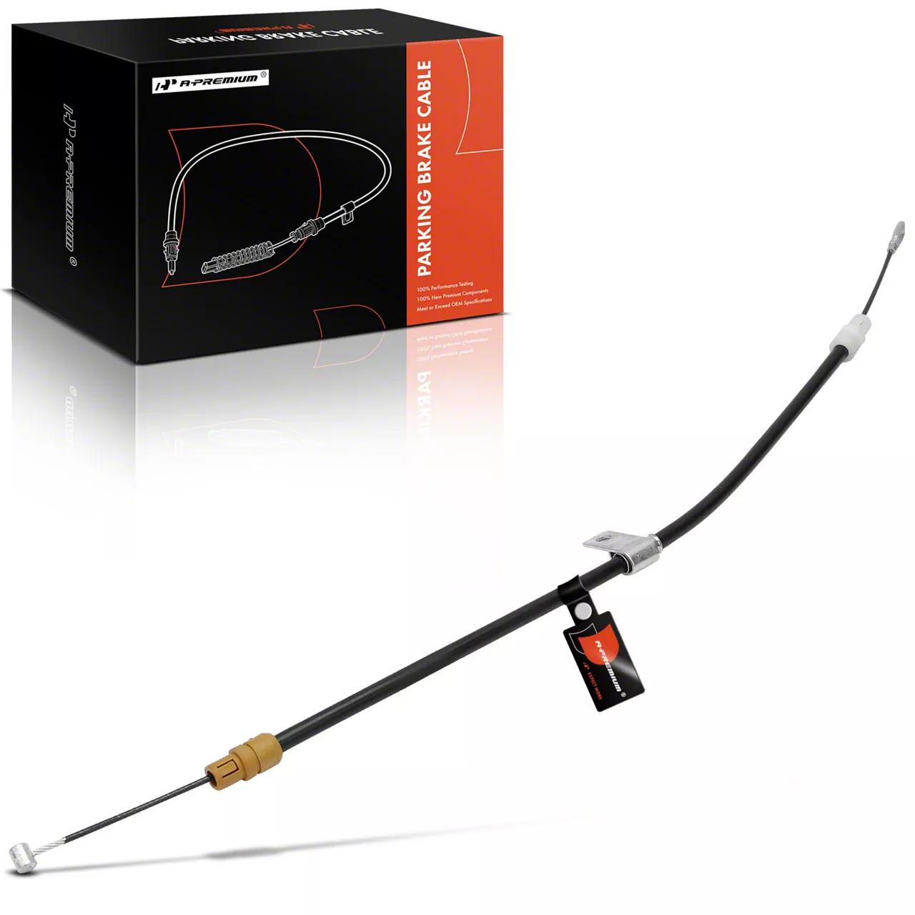 Jeep Grand Cherokee Parking Brake Cable; Front Side (05-09 Jeep Grand ...