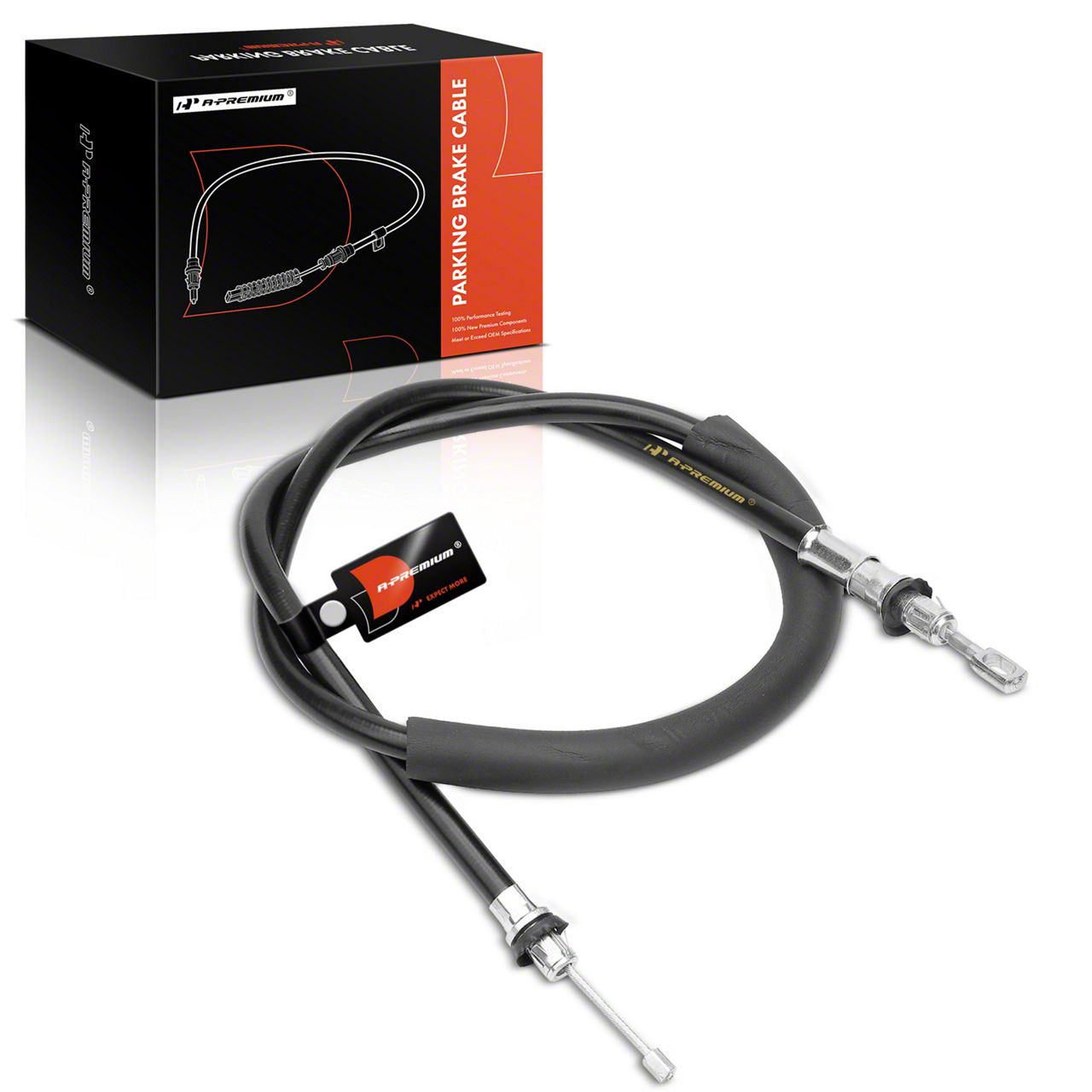 Jeep Grand Cherokee Parking Brake Cable; Rear Passenger Side (05-10 ...
