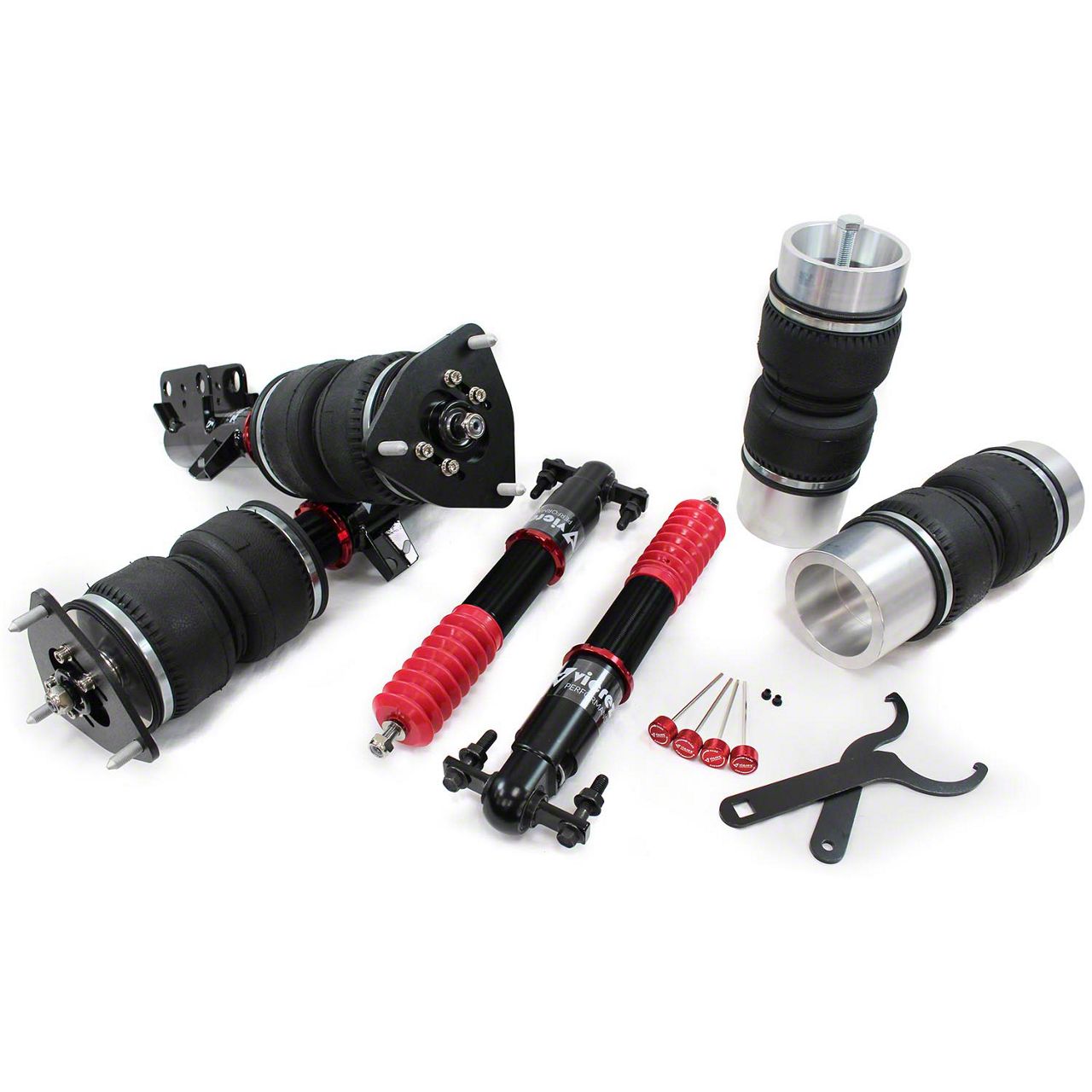 Jeep Grand Cherokee Performance Air Struts with Bags Kit (17-21 AWD ...