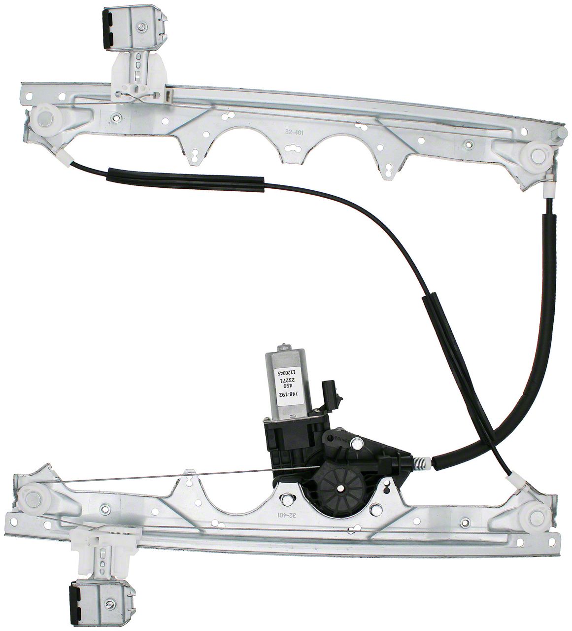 Jeep Grand Cherokee Power Window Regulator and Motor Assembly; Front ...