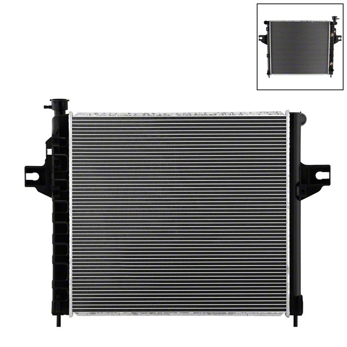 Jeep Grand Cherokee Radiator (99-00 4.7L Jeep Grand Cherokee WJ) - Free ...
