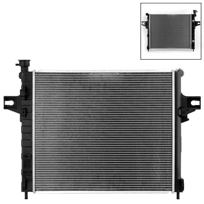 Jeep Grand Cherokee Radiator (01-04 4.7L Jeep Grand Cherokee WJ) - Free ...