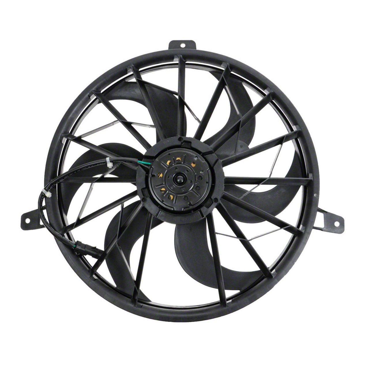 Jeep Grand Cherokee Radiator Cooling Fan Assembly (99-03 Jeep Grand ...