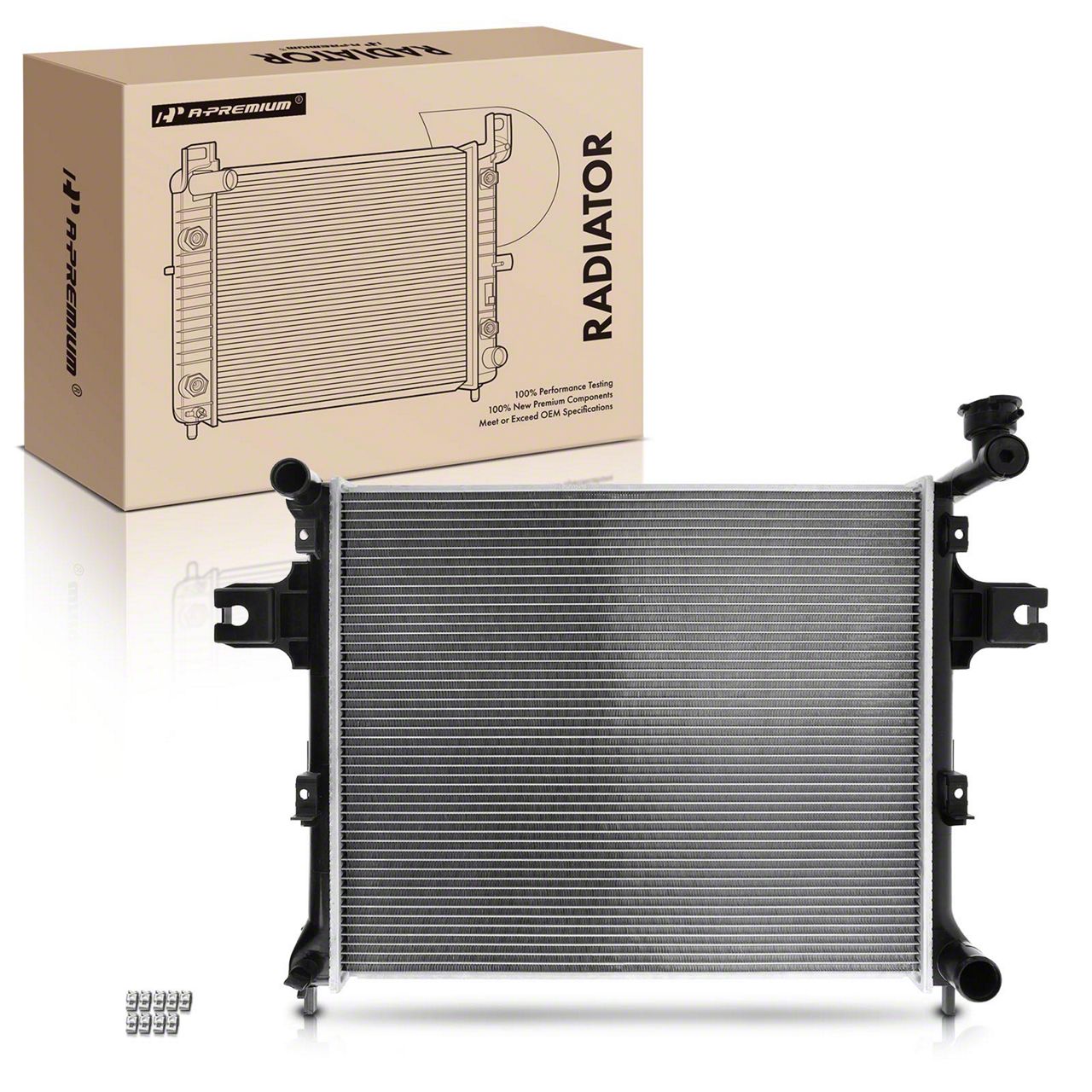 Jeep Grand Cherokee Radiator without Oil Cooler (05-10 3.7L, 4.7L Jeep ...