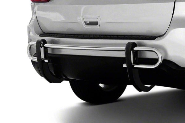 Jeep Grand Cherokee Rear Bumper Guard; Double Tube; Stainless Steel (11 ...