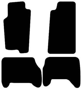 Jeep Grand Cherokee Sport Touring Cutpile Front and Rear Floor Mats ...