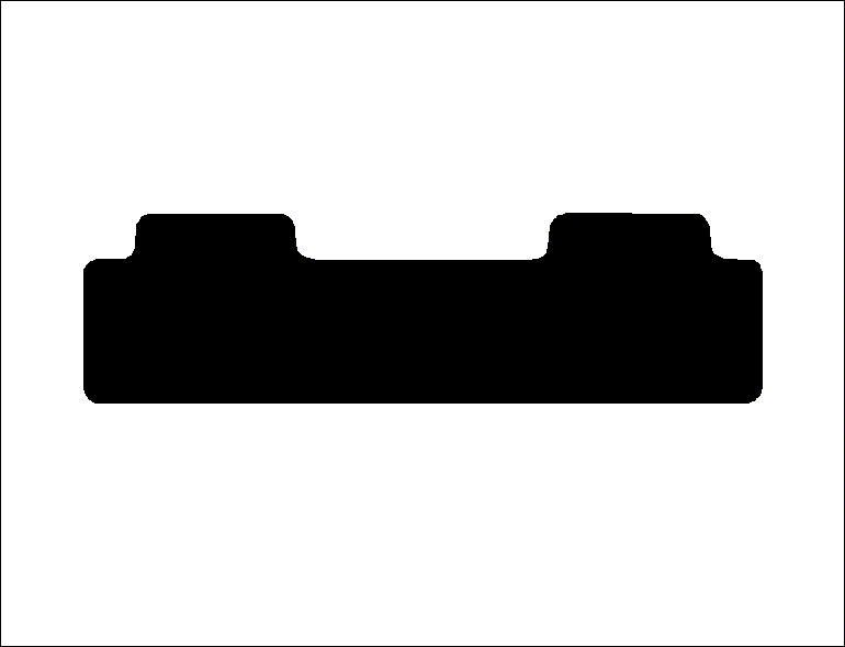 Jeep Grand Cherokee Sport Touring Cutpile Rear Floor Mat; Medium Dark ...