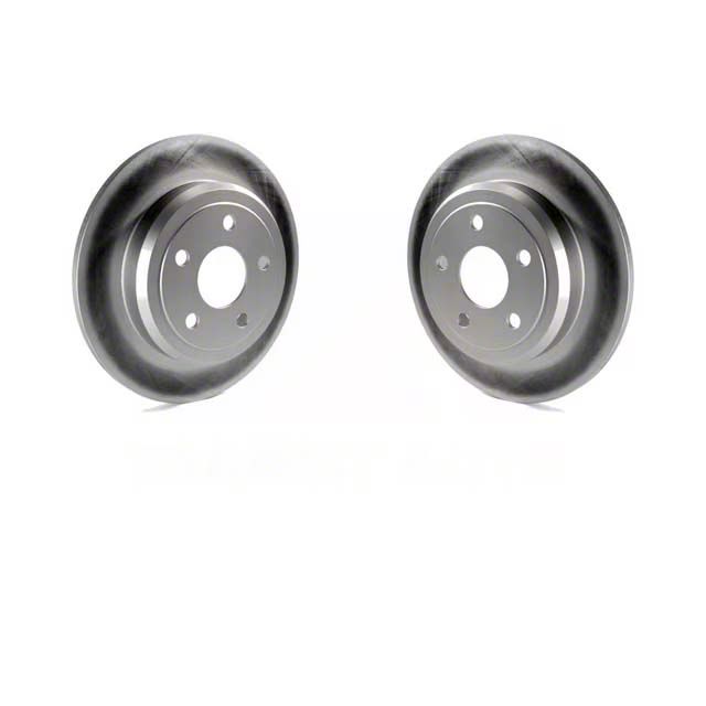 Jeep Grand Cherokee Vented Rotors; Rear Pair (11-21 Jeep Grand Cherokee ...