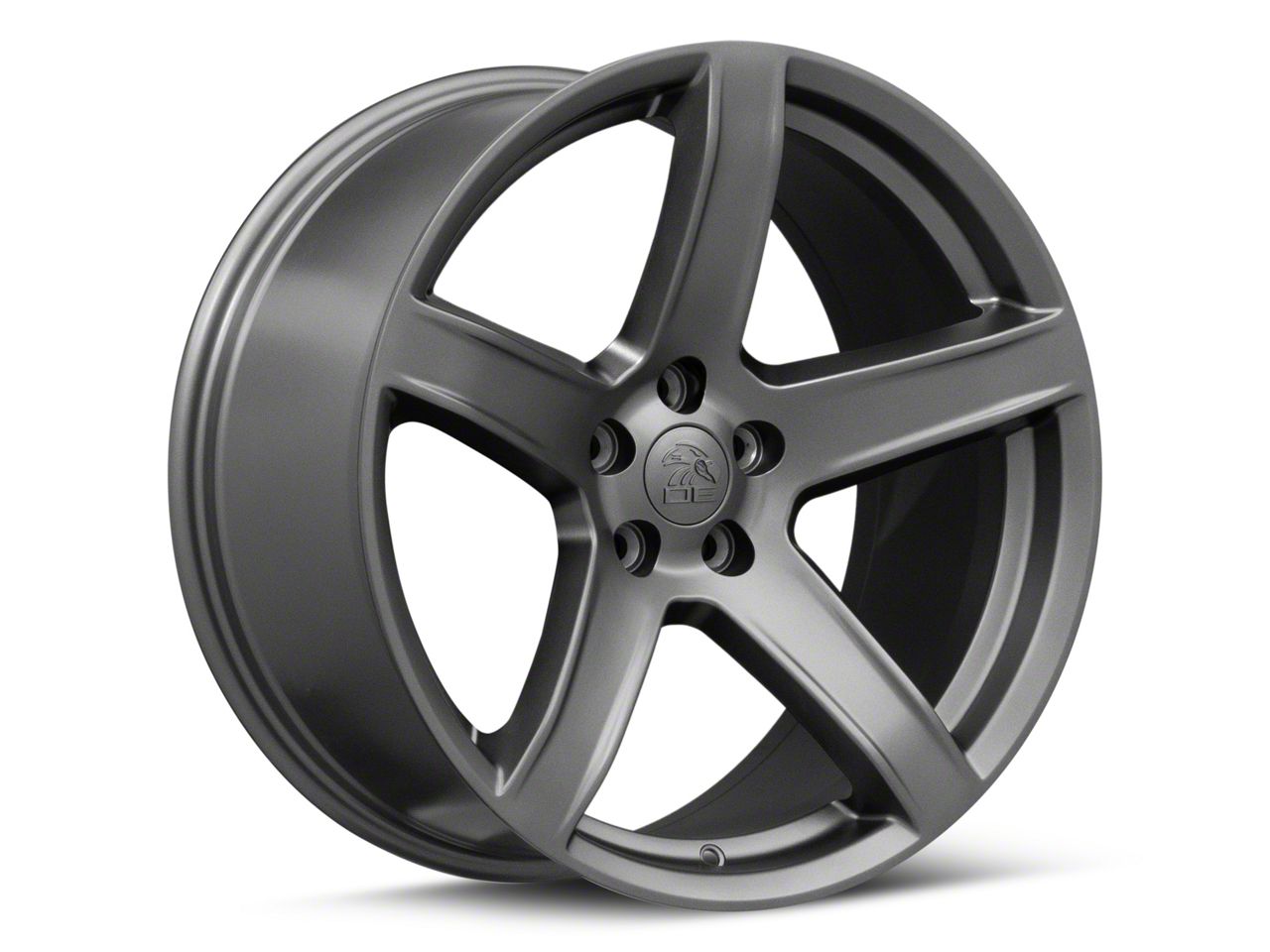 Jeep Grand Cherokee DG22 Satin Gunmetal Wheel; 22x9.5; 29mm Offset (99 ...