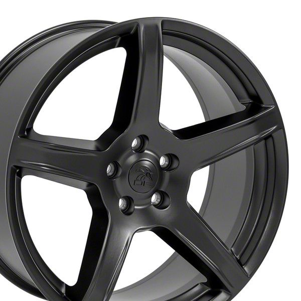 Jeep Grand Cherokee DG22 Satin Black Wheel; 22x9.5; 29mm Offset (11-21 ...