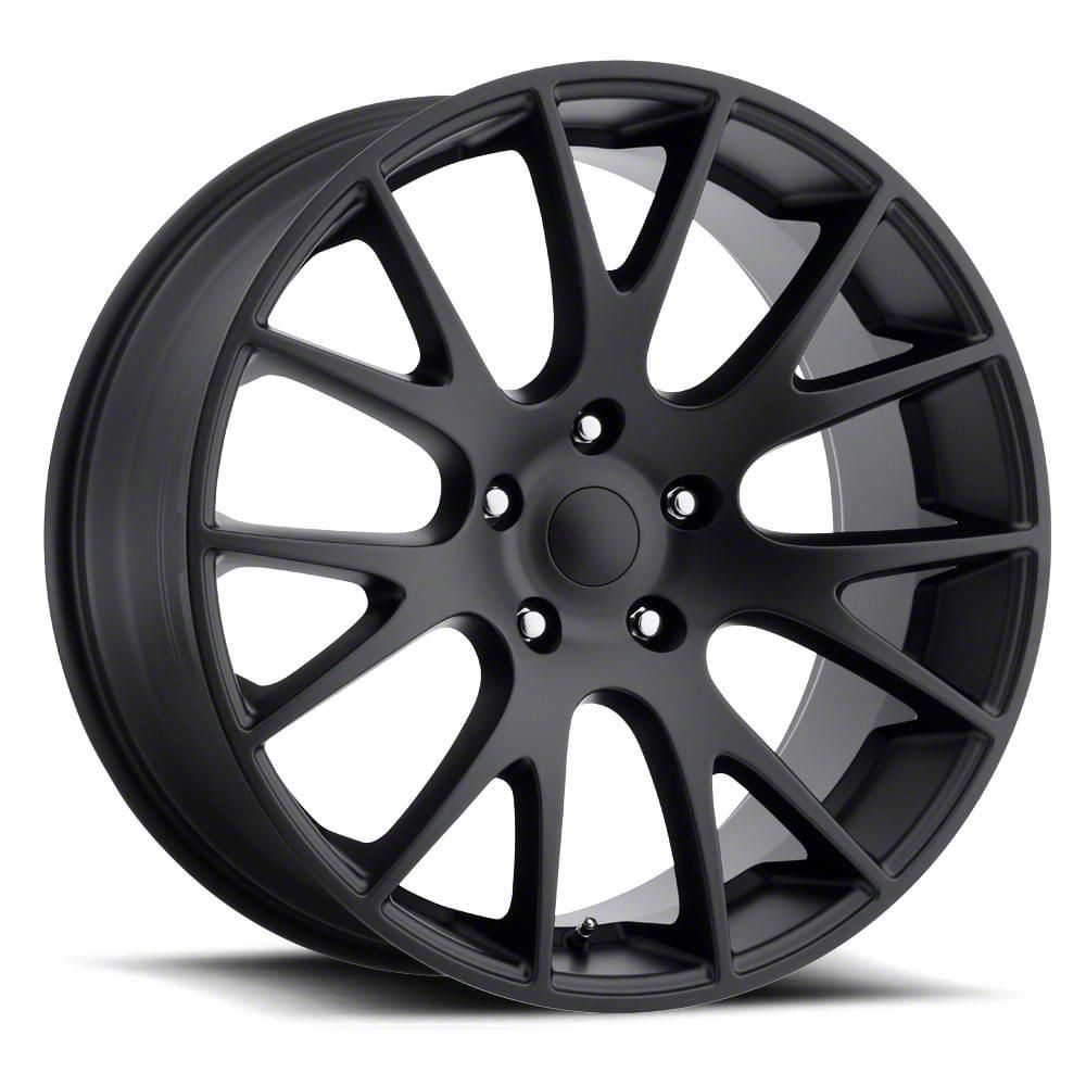 Jeep Grand Cherokee Hellcat Replica Satin Black Wheel; 20x10; 45mm ...