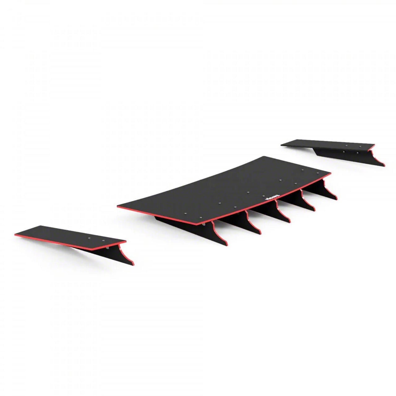 Jeep Grand Cherokee Zonari VR5 Rear Diffuser; Matte Black (17-21 Jeep ...