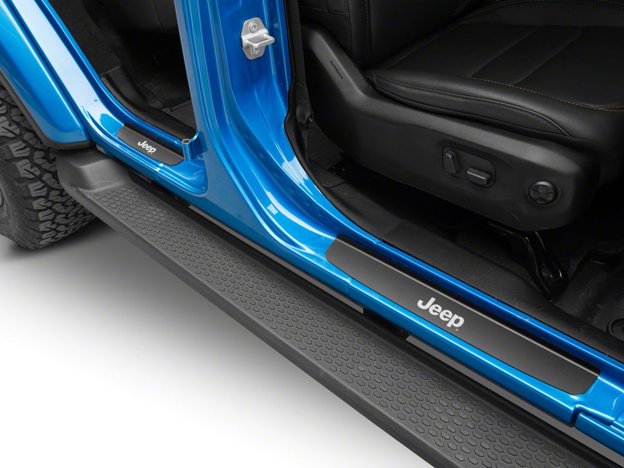 Jeep Licensed by RedRock Jeep Wrangler Old Glory Door Entry Guards ...