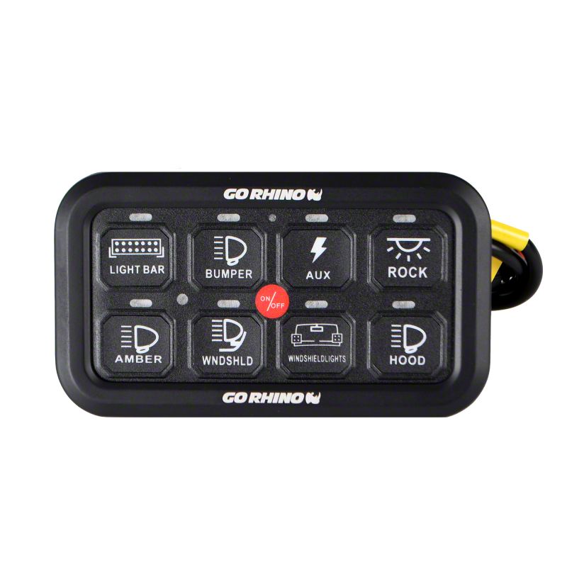 Go Rhino Jeep Renegade 8 Channel Switch Controller 758CHSCW (Universal ...