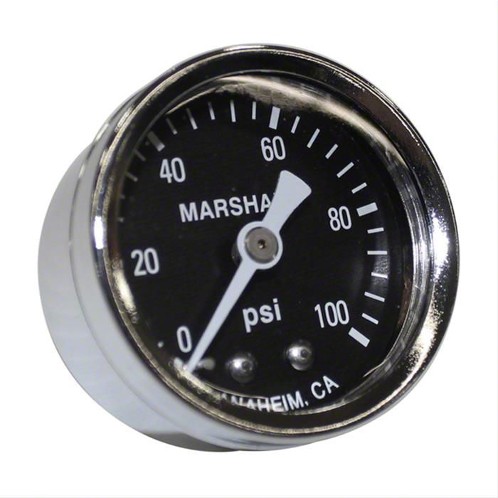 Jeep Renegade Fuel Pressure Gauge; 0-100 PSI; Dry (Universal; Some ...