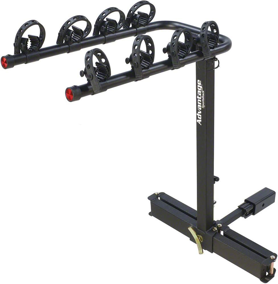 Jeep Renegade glideAWAY 2 Deluxe Bike Rack; Carries 4 Bikes (Universal ...
