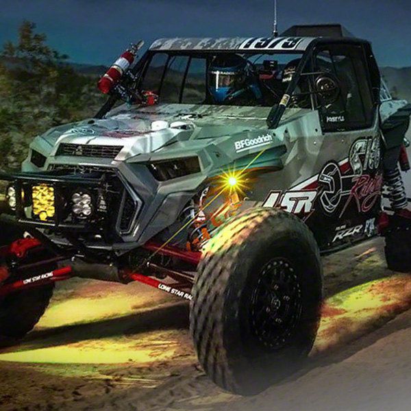 Jeep Wrangler 10-LED Trophy Series RGBW Rock Lights with Bluetooth ...