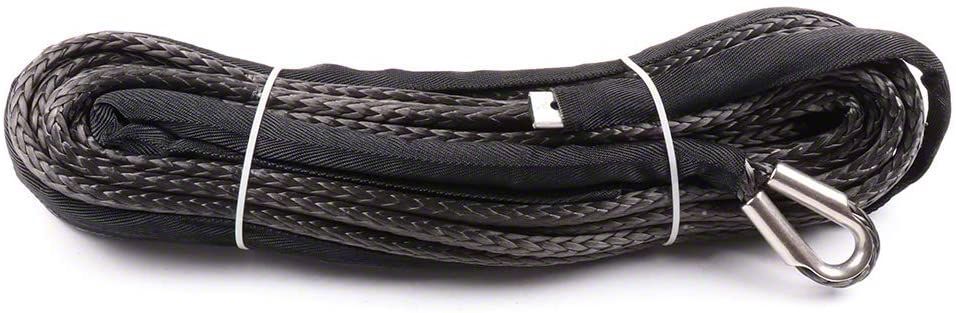 Jeep Wrangler 2/5-Inch x 100-Foot Sythetic Winch Rope; 23,000 lb ...