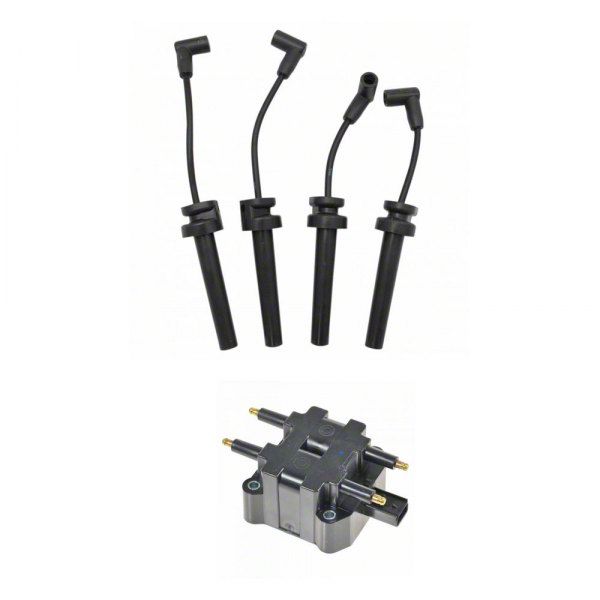 Jeep Wrangler 2-Piece Ignition Kit (03-06 2.4L Jeep Wrangler TJ) - Free ...