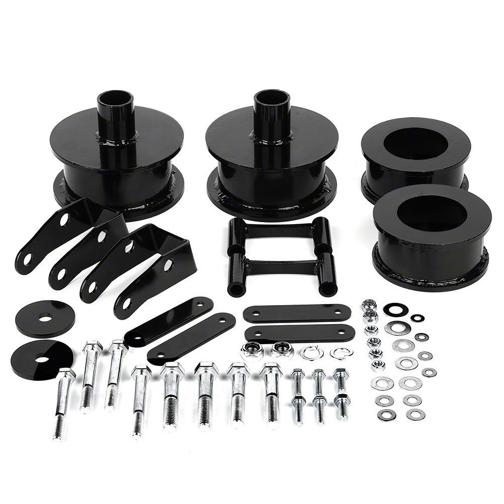 Jeep Wrangler 2.50-Inch Front / 2-Inch Rear Suspension Lift Kit with ...