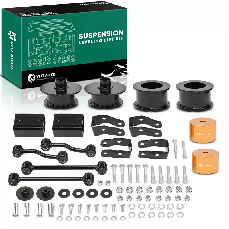 Jeep Wrangler 2.50-Inch Front / 2.50-Inch Rear Leveling Lift Kit (18-26 ...