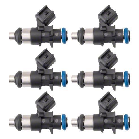 Jeep Wrangler 6-Piece Fuel Injector Set (12-18 3.6L Jeep Wrangler JK ...