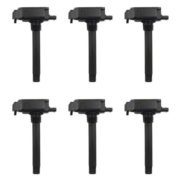 Jeep Wrangler 6-Piece Ignition Coil Set (18-26 3.6L Jeep Wrangler JL ...