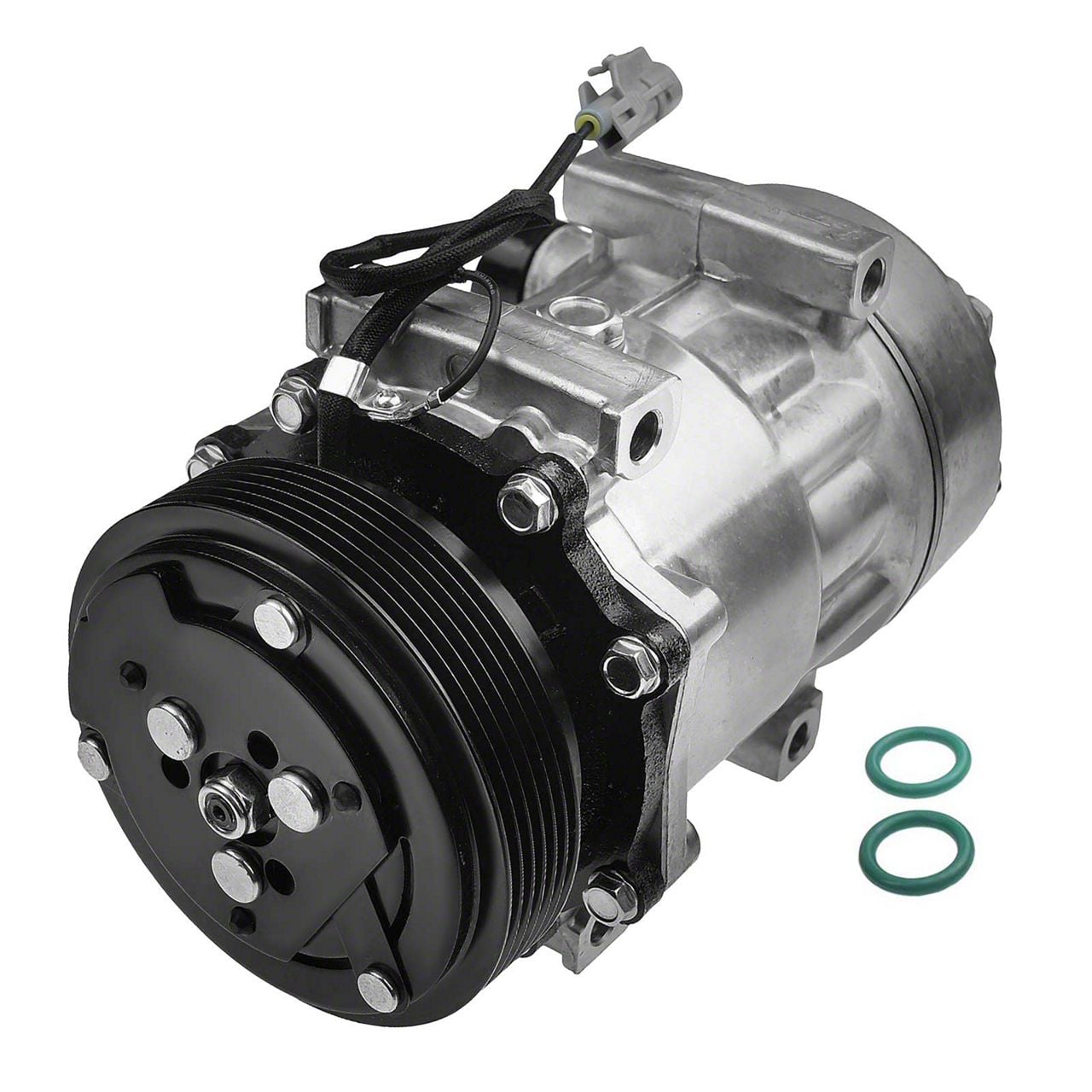 Jeep Wrangler A/C Compressor with Clutch and Pulley (97-99 Jeep ...