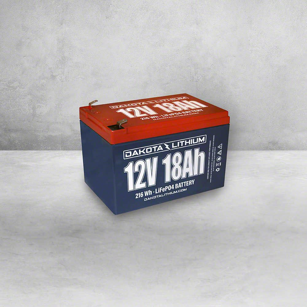Jeep Wrangler Battery; 12v 18Ah (Universal; Some Adaptation May Be ...
