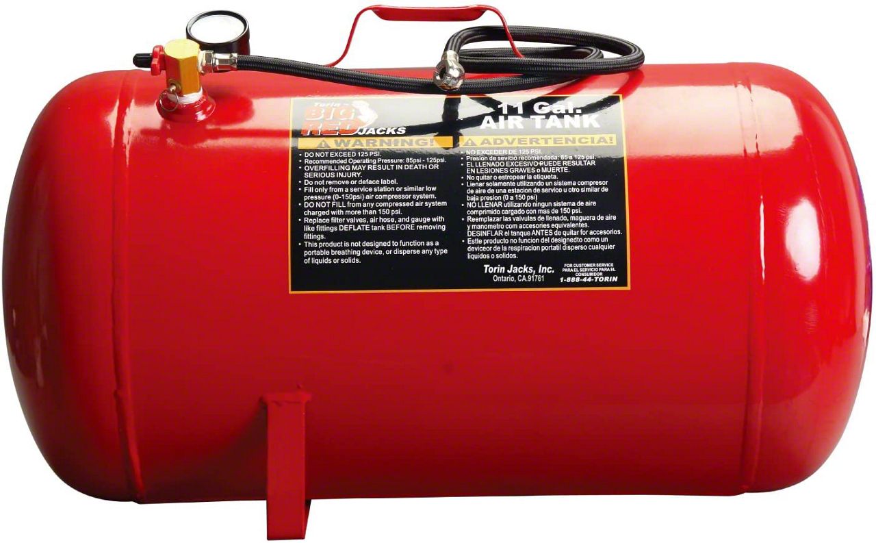 Universal XT Big Red Portable Air Tank; 11-Gallon Capacity - Free Shipping