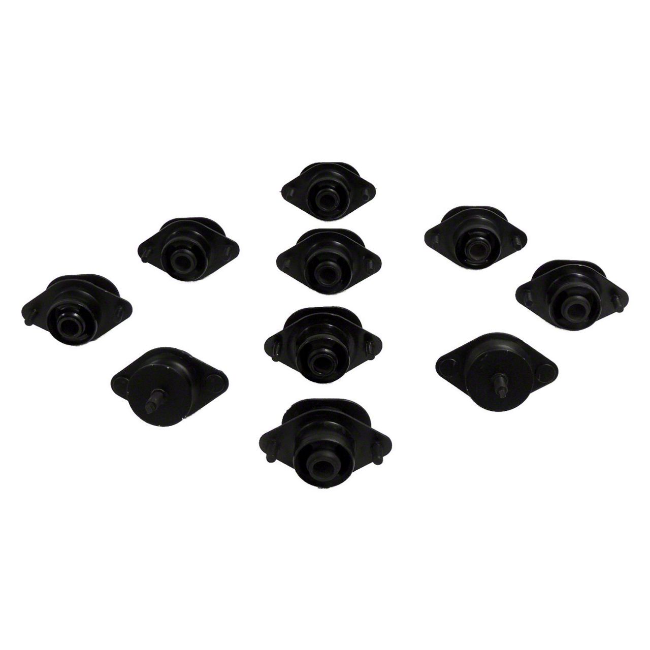 Jeep Wrangler Body Mounting Kit (07-18 Jeep Wrangler JK 2-Door) - Free ...