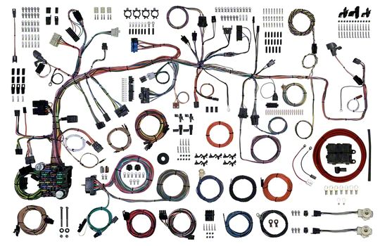 American Autowire Jeep Wrangler Classic Update Wiring Harness Kit ...