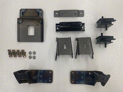 Jeep Wrangler Cummins 4BT Conversion Engine Mounts (07-18 Jeep Wrangler ...
