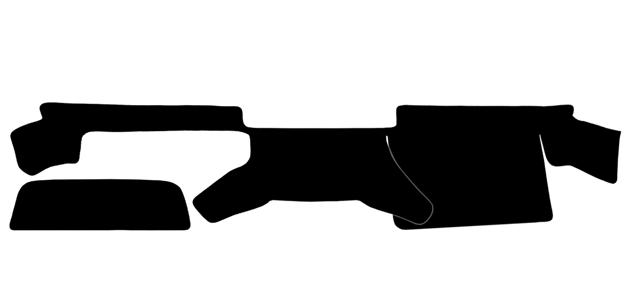 Jeep Wrangler Custom Fit Dash Cover; Brushed Suede Mocha (97-06 Jeep ...