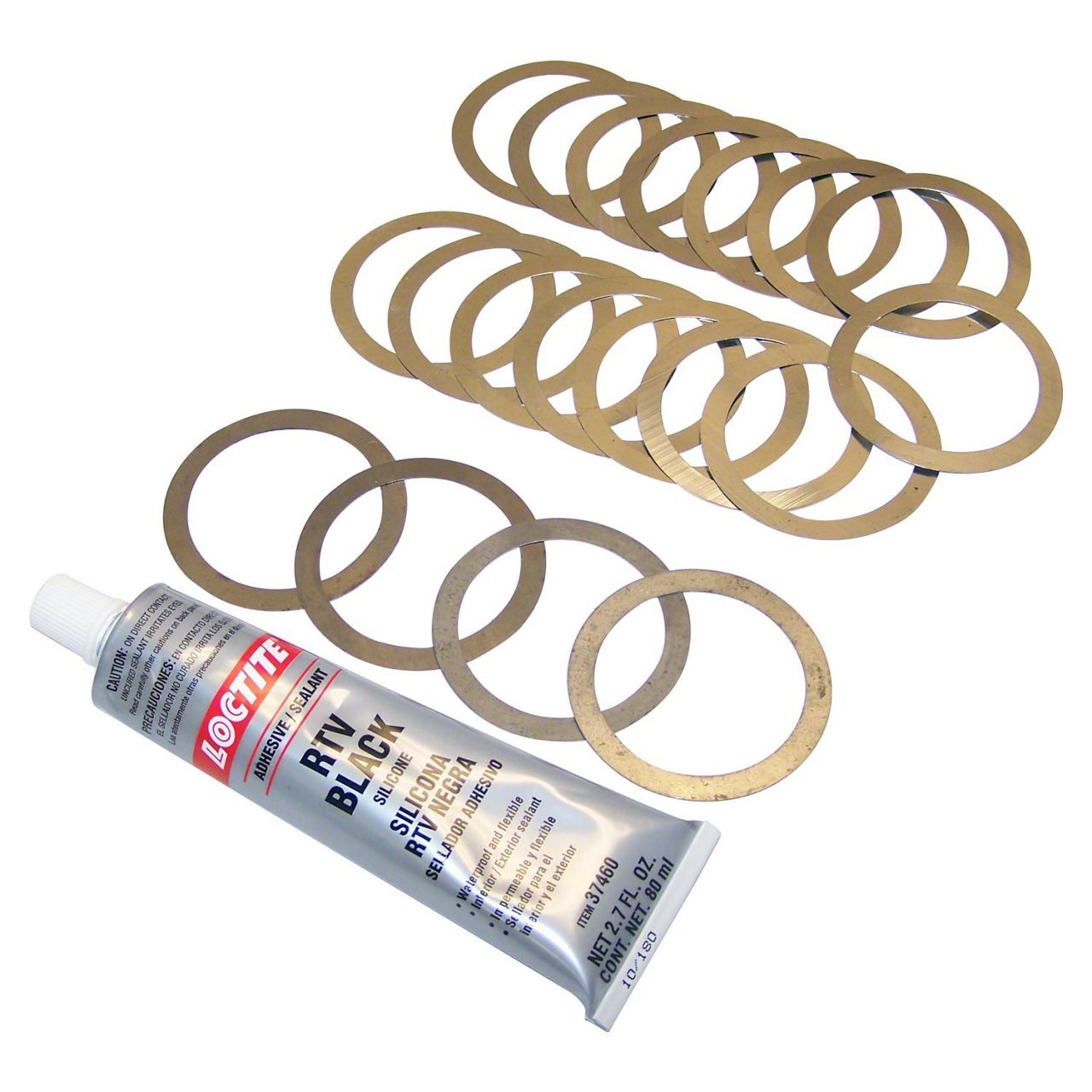 Jeep Wrangler Dana 44 Rear Axle Differential Carrier Shim Kit (87-02 ...