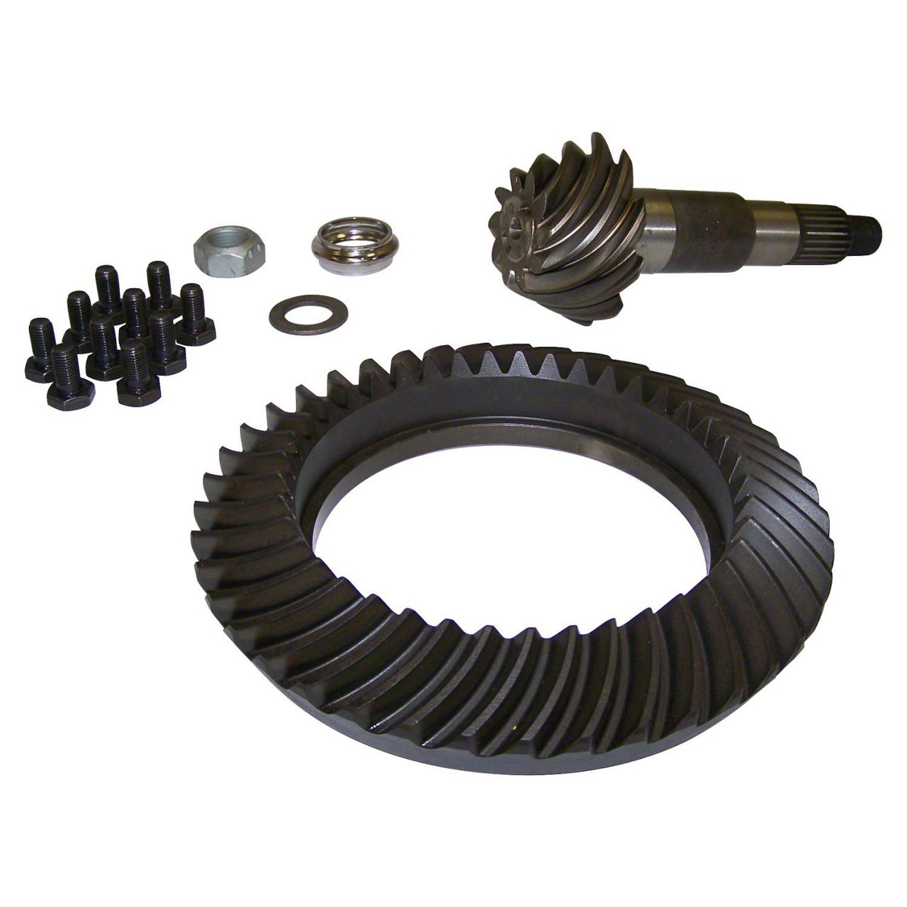 Jeep Wrangler Dana 44 Rear Axle Ring and Pinion Gear Kit; 4.10 Gear ...