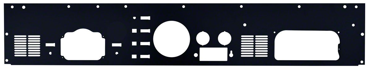 Jeep Wrangler Dash Panel with Reinforcements, Two Speaker Vents and ...